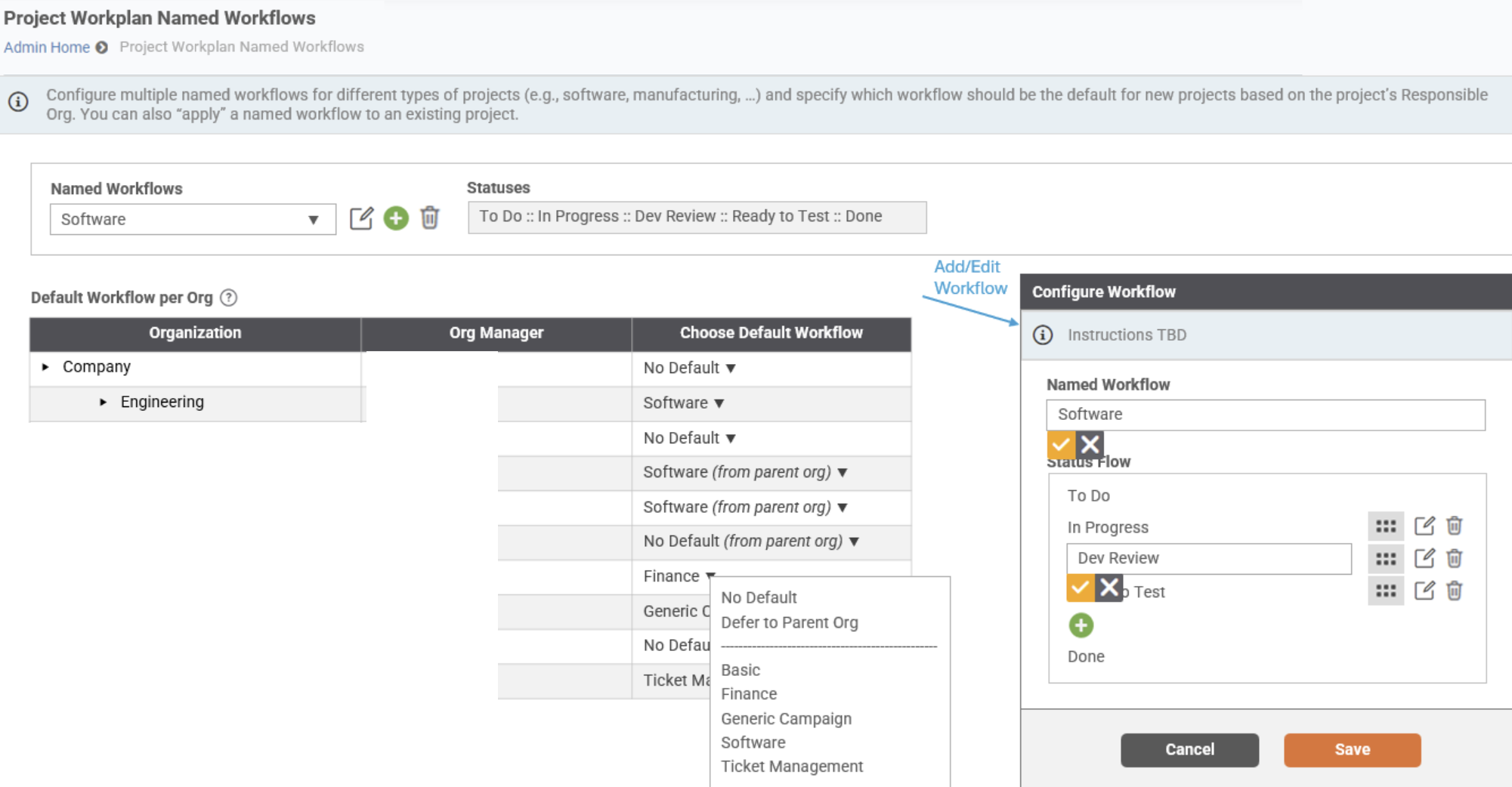 Create And Apply Custom Workflows Across All Projects Knowledge Base