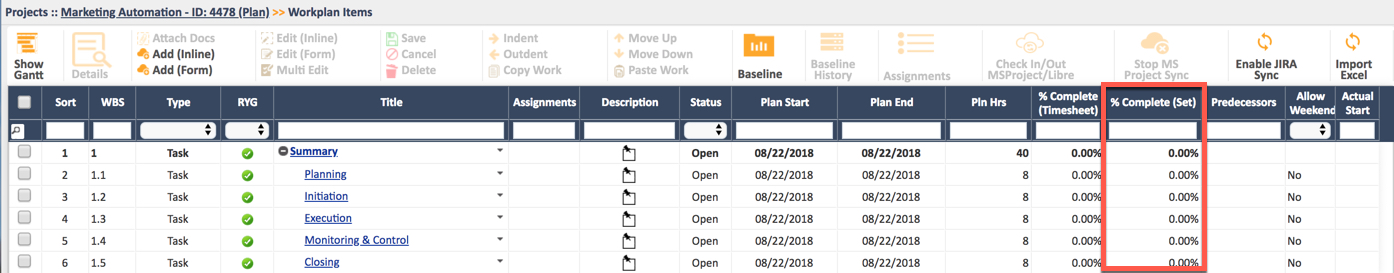 Change to field name on financials tab of project homepage – Knowledge Base